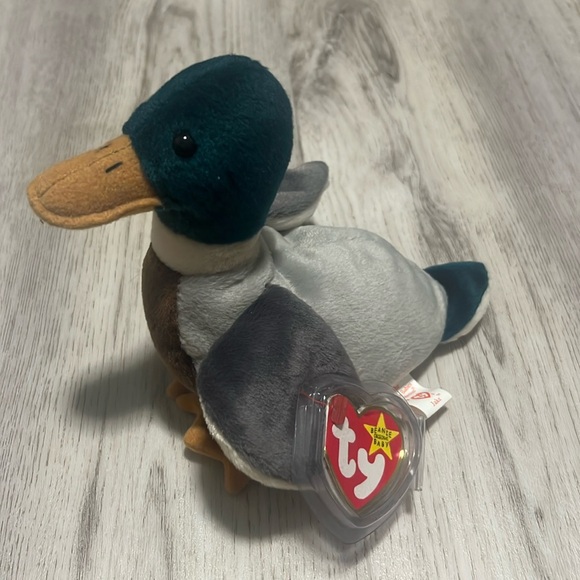 Ty | Toys | Rare Ty Jake Duck Beanie Babies 997 | Poshmark